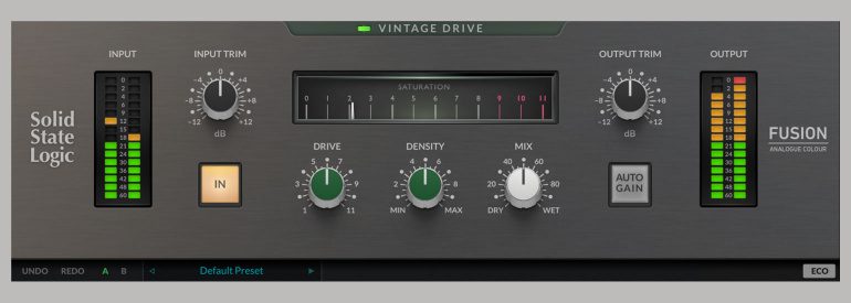 SSL Fusion Plug-ins: Fusion Vintage Drive und Fusion Stereo Image ...