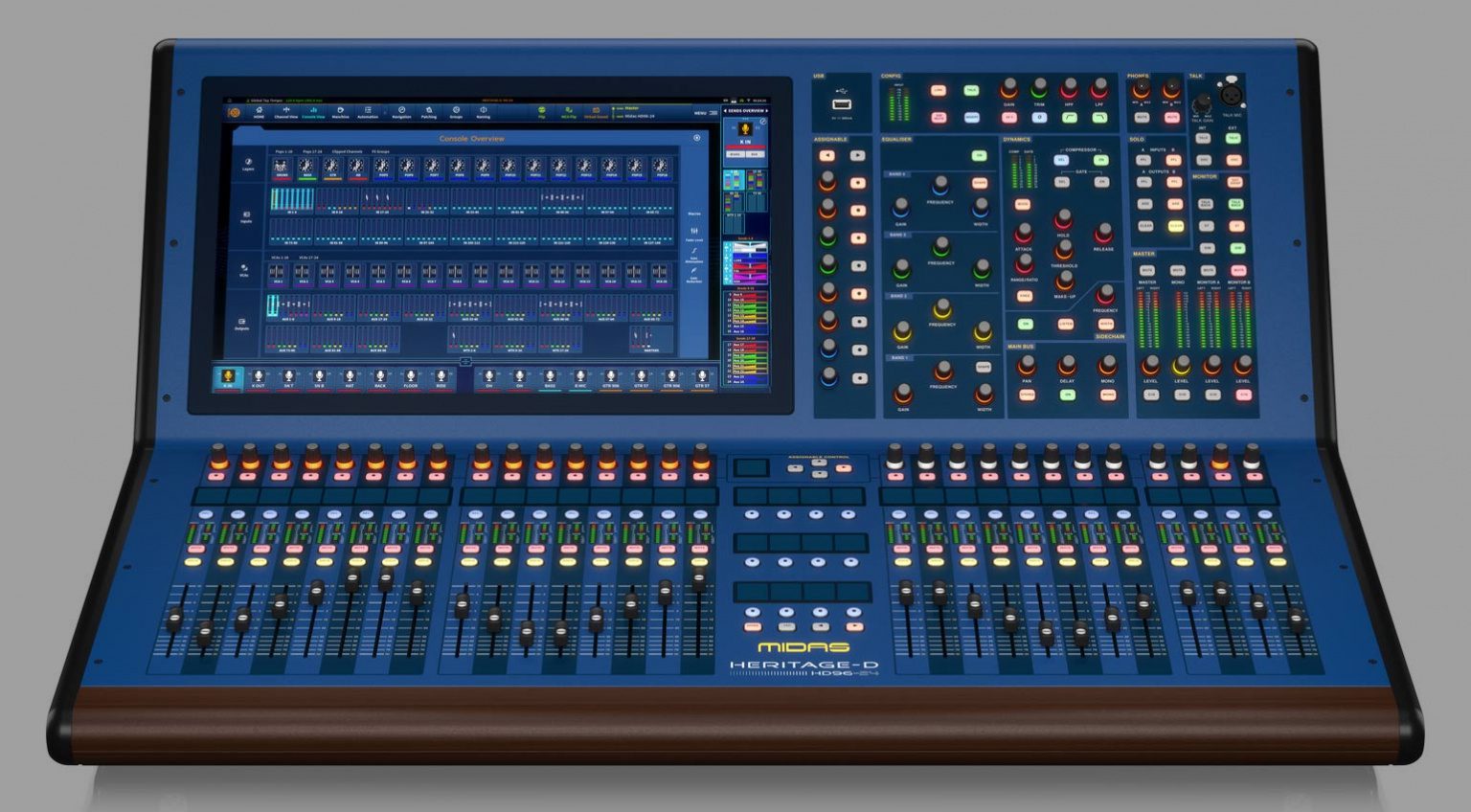 Neue Firmware für Midas Heritage HD96-24 Digitalmixer