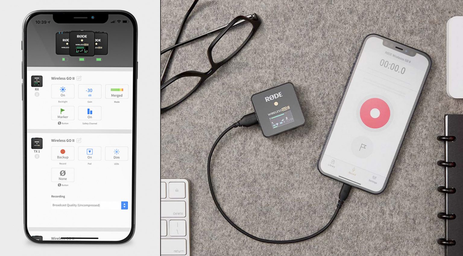 Rode Wireless GO II bekommt Central Mobile App und Rode Connect Update ...