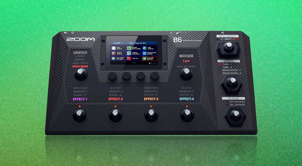 NAMM 2021: Zoom G6 Multi-Effects Processor - gearnews.de