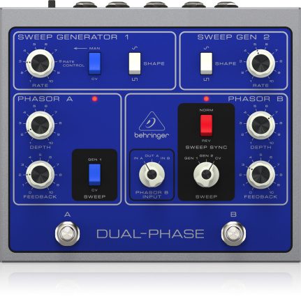 Behringer DUAL-PHASE: Klon des legendären Bi-Phase jetzt mit 54% Rabatt!
