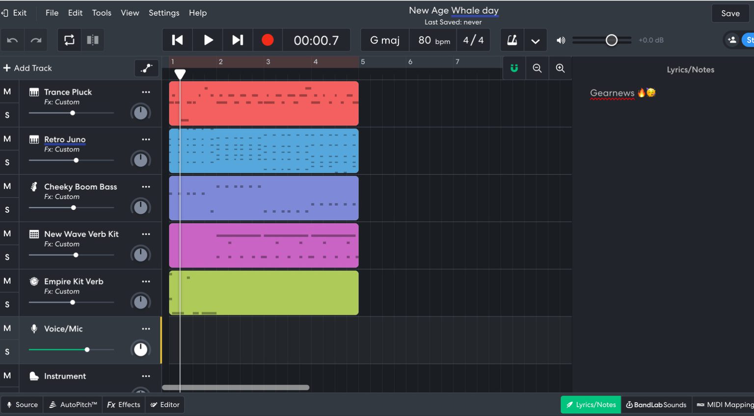 BandLab SongStarter: KI-Songwriting-Helfer - gearnews.de
