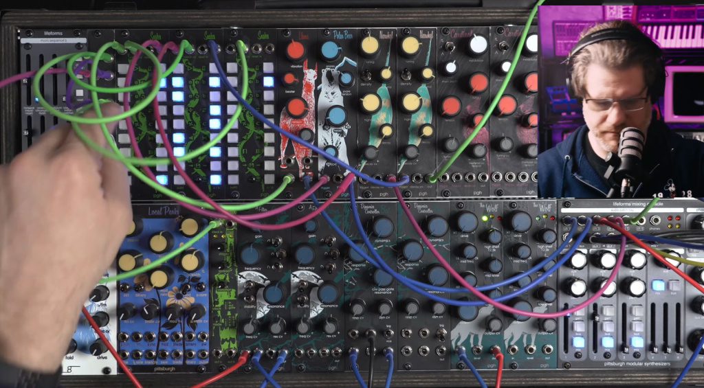 Pittsburgh Modular Llama und Polar Bear: Kick- und Snare-Module auf ...