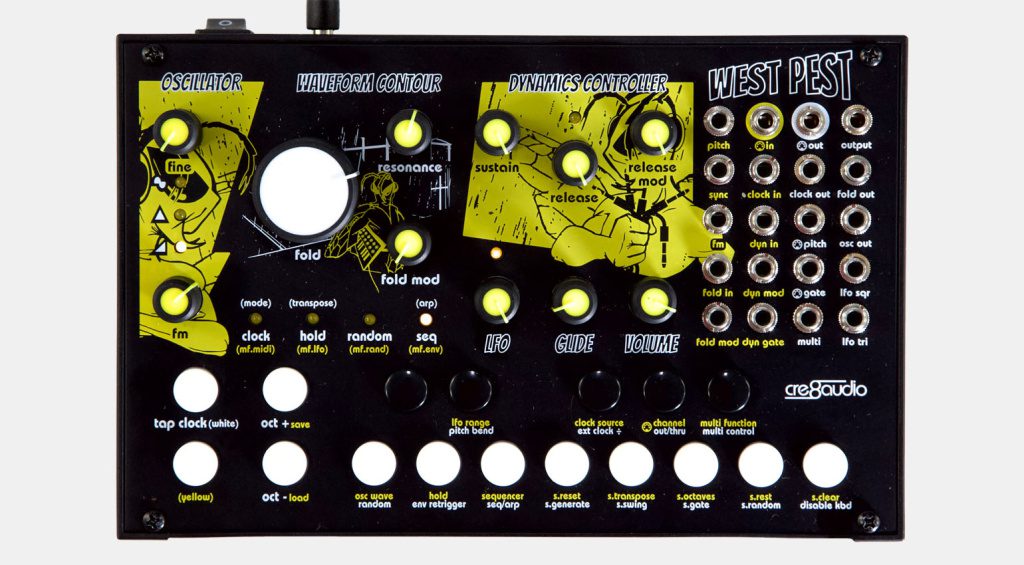 Cre8audio West Pest: Semi-modularer West-Coast-Synthesizer - gearnews.de