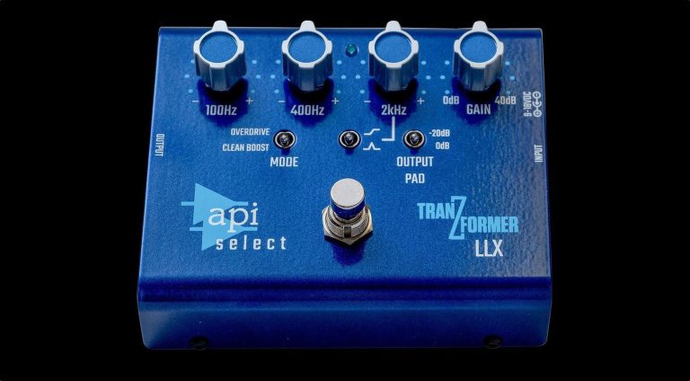 API baut Effektpedale für Gitarre und Bass: TranZformer GT und LX ...