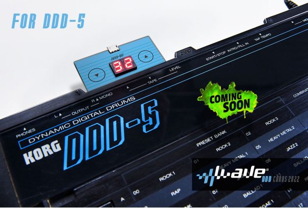 WaveReX Korg DDD-1 + DDD-5: Eigene Samples für Drum Machines & Rompler ...
