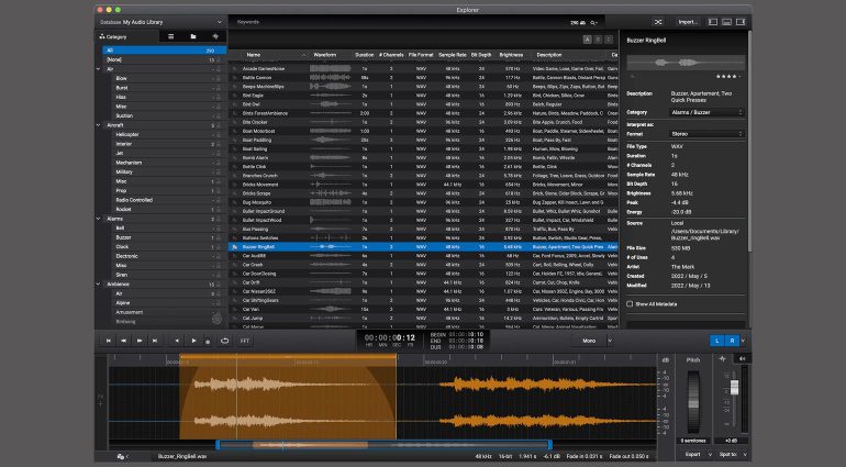 Kostenlos: Sound Particles Explorer organisiert Audiofiles bis Surround ...