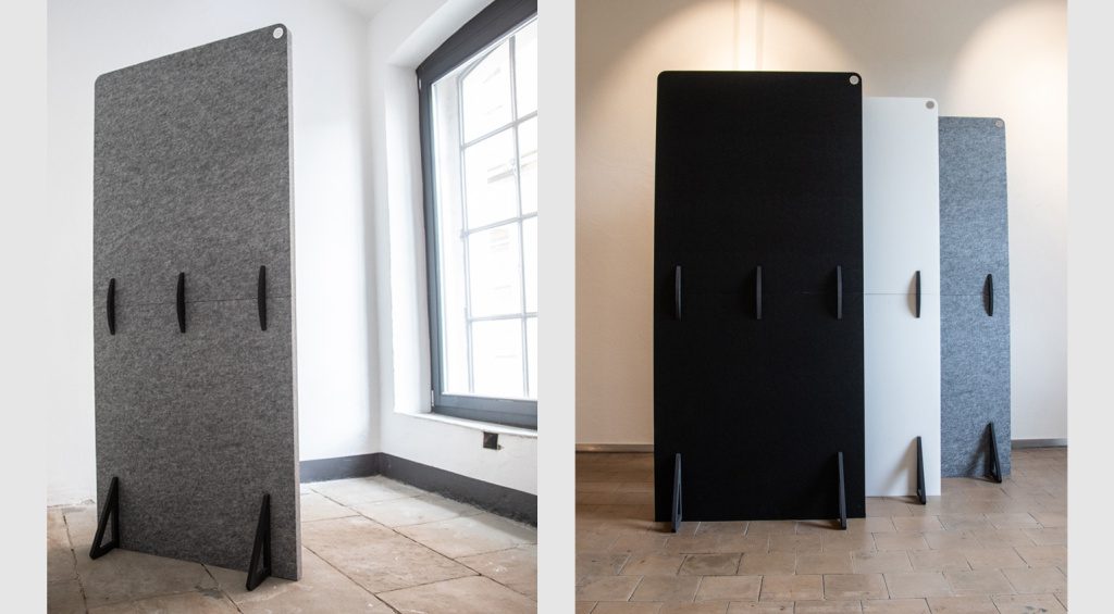 t.akustik Modular Wall: Schnell aufgebaute Absorber-Trennwand - gearnews.de