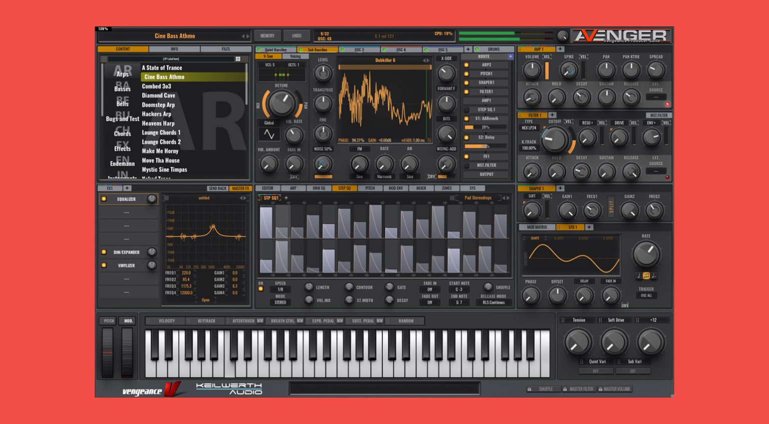 Vengeance-Sound Avenger 2.4: Großes Update mit Phase Puncher, Custom ...