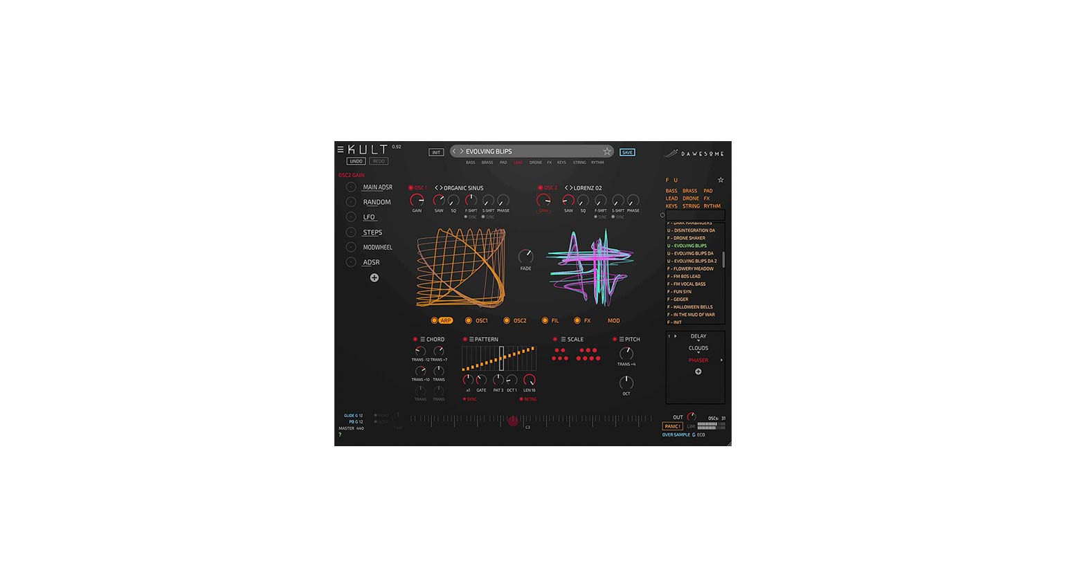 Tracktion KULT: Neuer Synthesizer von Dawesome! - gearnews.de
