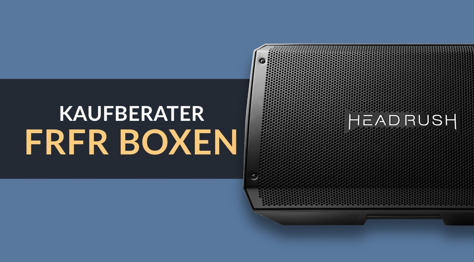 FRFR: 5x Full Range Flat Response Boxen für Amp-Modeler - gearnews.de