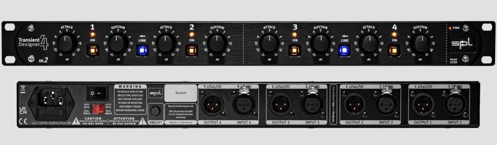 SPL Transient Designer 4 Mk2 mit neuem Deisgn - gearnews.de