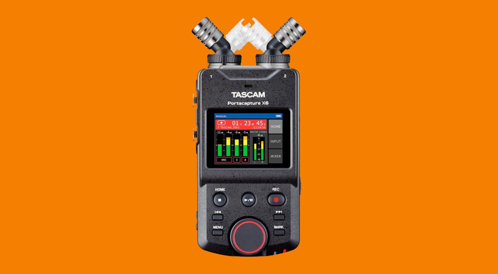 Tascam Portacapture X6: Portabler Audio-Recorder - gearnews.de