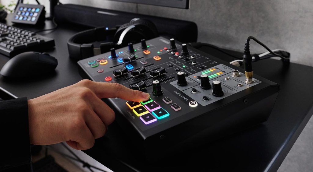 Yamaha AG08: Neues Mischpult für Livestreaming - gearnews.de