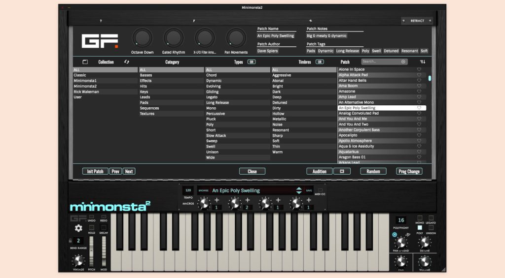 Minimonsta 2: Minimoog-Emulation von GForce - gearnews.de