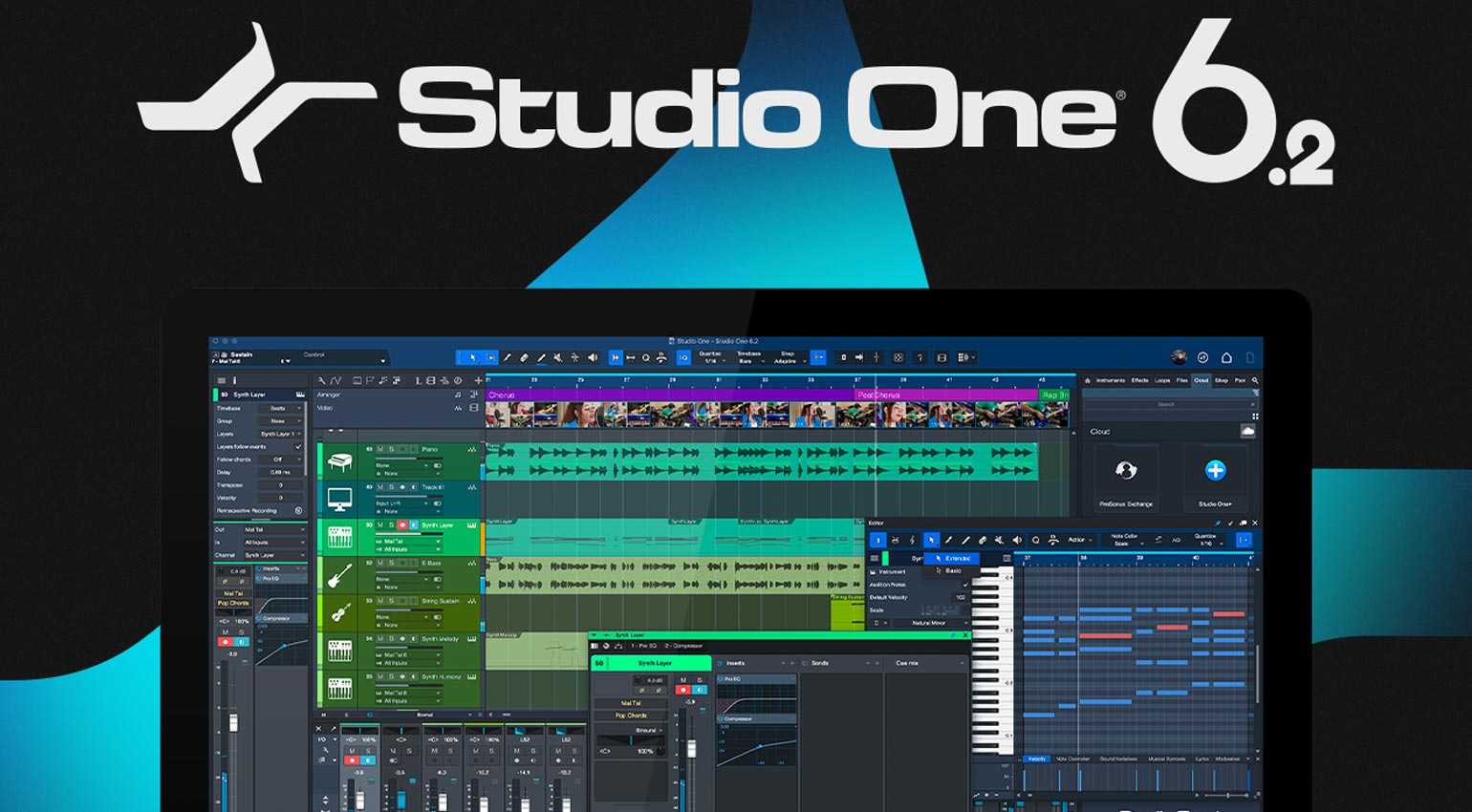 PreSonus Studio One 6.2 und Studio One+ sind da - gearnews.de