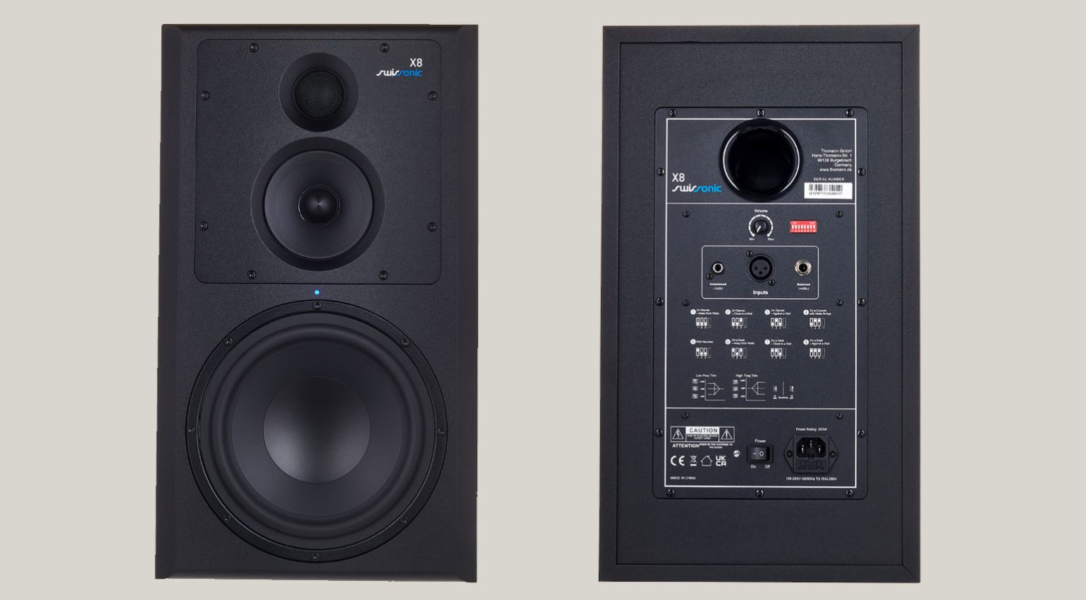 Swissonic X8: Günstiger 3-Wege-Studiomonitor - gearnews.de