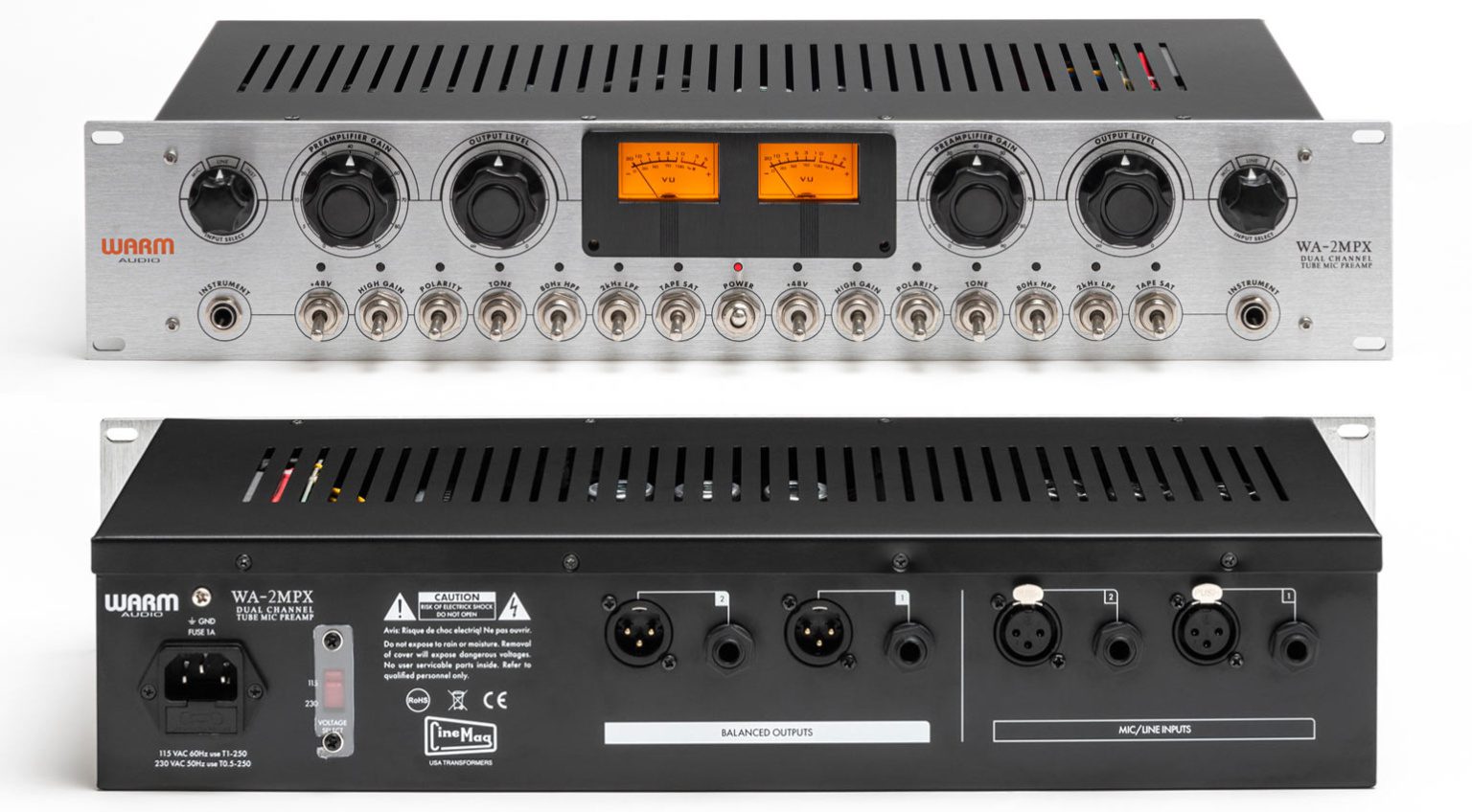 Warm Audio WA-MPX und WA-2MPX klonen Ampex - gearnews.de