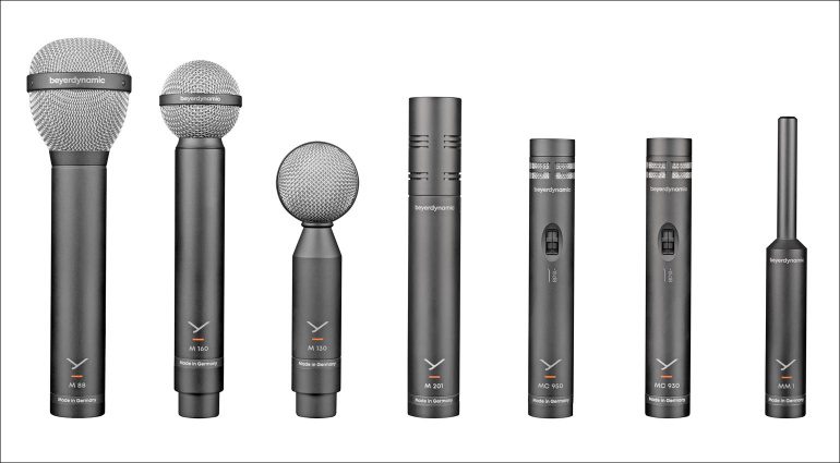 beyerdynamic M Serie Mikrofone mit neuer Optik jetzt erhältlich! - gearnews.de