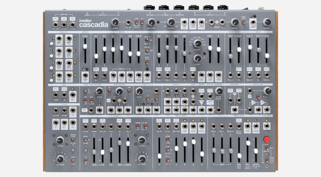 Intellijel Cascadia: Semi-modularer Desktop-Synth - gearnews.de