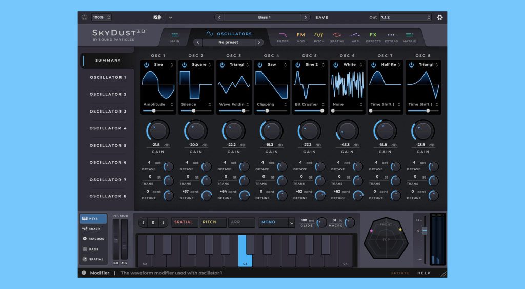 Kostenlos: Sound Particles Explorer organisiert Audiofiles bis Surround ...