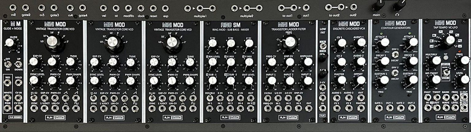 AJH Synth MiniMod Keyz: Modularer Minimoog - gearnews.de