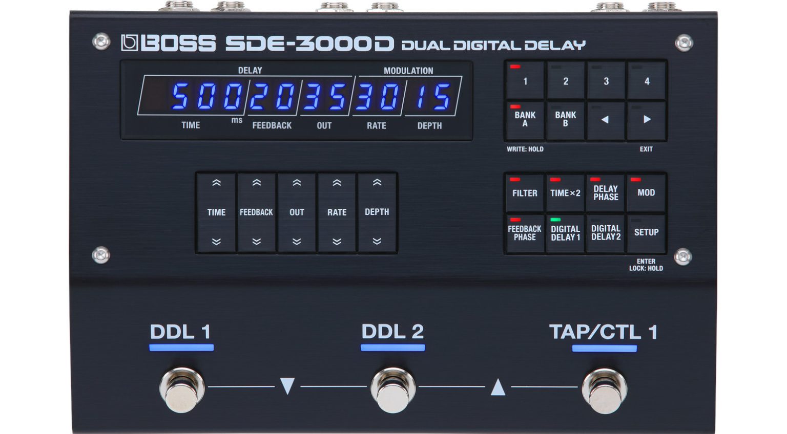 Boss SDE-3000D Dual Digital Delay + EVH Version - gearnews.de
