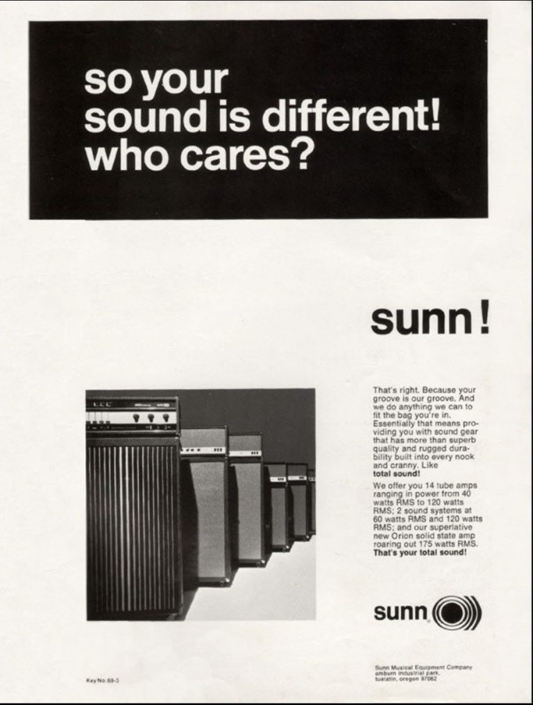 Sunn Amplification: Teaser für neuen 100S Prototyp - gearnews.de