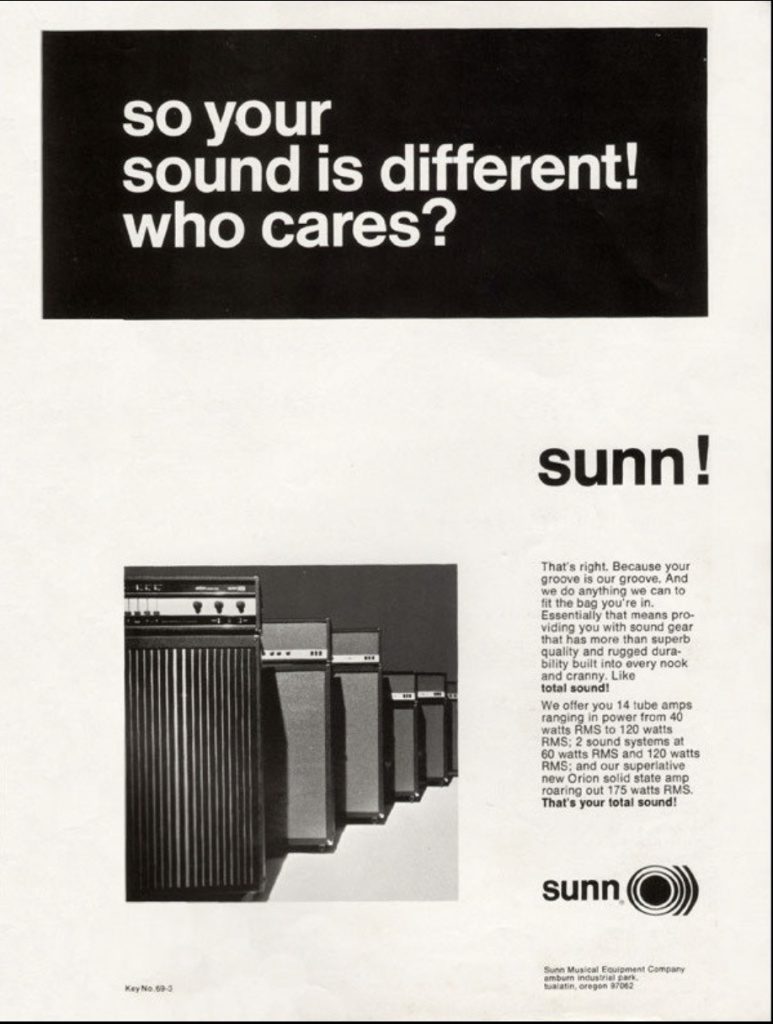 Sunn Amplification: Teaser für neuen 100S Prototyp - gearnews.de