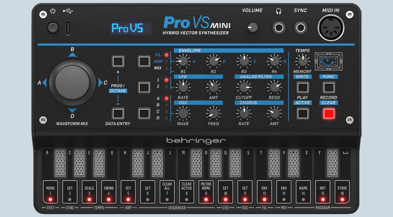 Behringer PRO VS Mini: 2.0 Firmware bringt neue Features