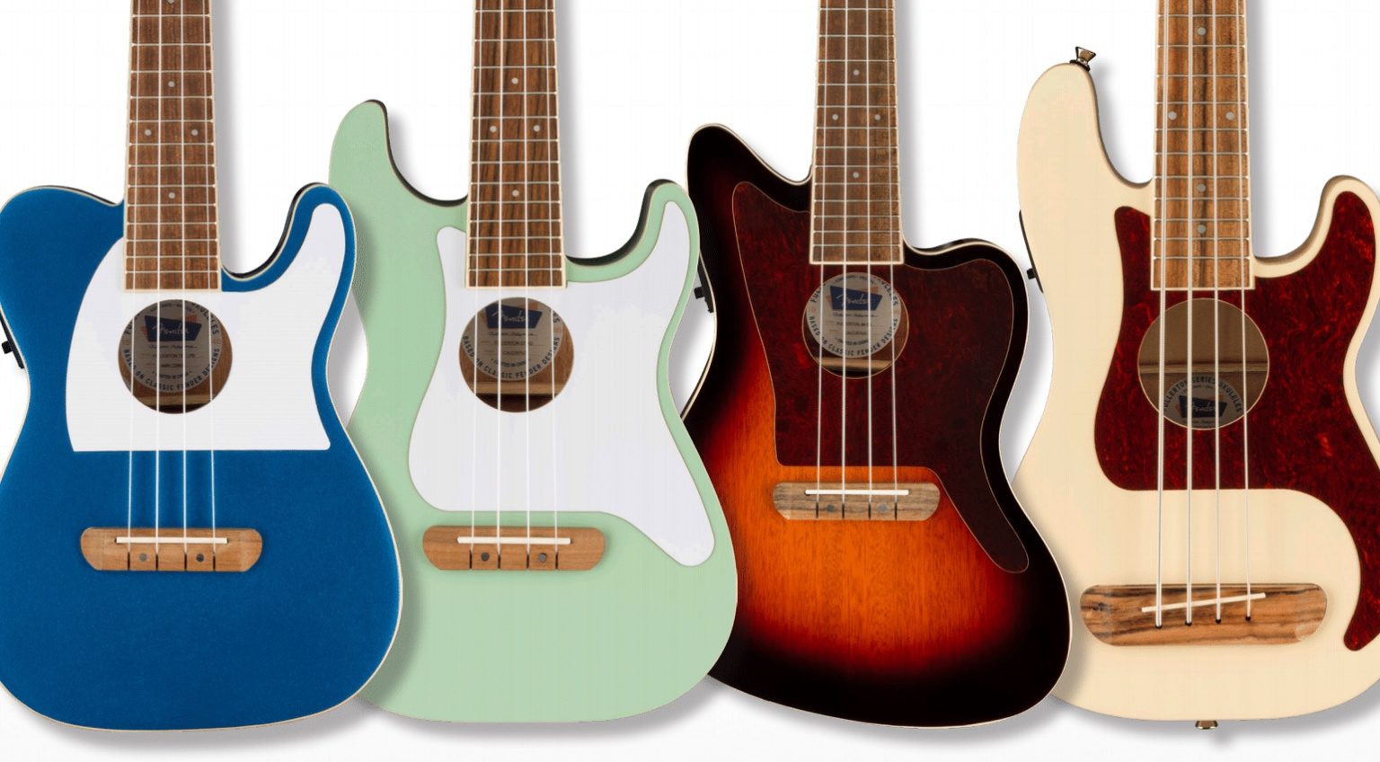 Fender Fullerton Precision Bass Uke: Ist der niedlich! - gearnews.de