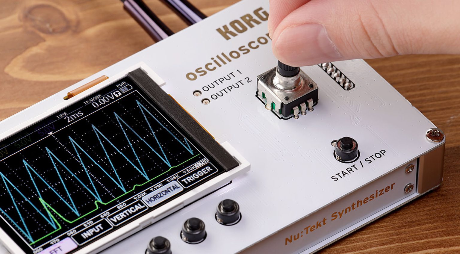 Nu:Tekt NTS-2 Oscilloscope Kit von Korg - Angecheckt - gearnews.de