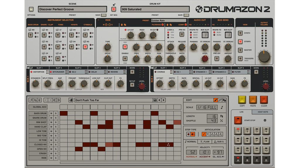 Drumazon 2 von D16: mehr TR-909 in einem Plugin zum 909-Day! - gearnews.de