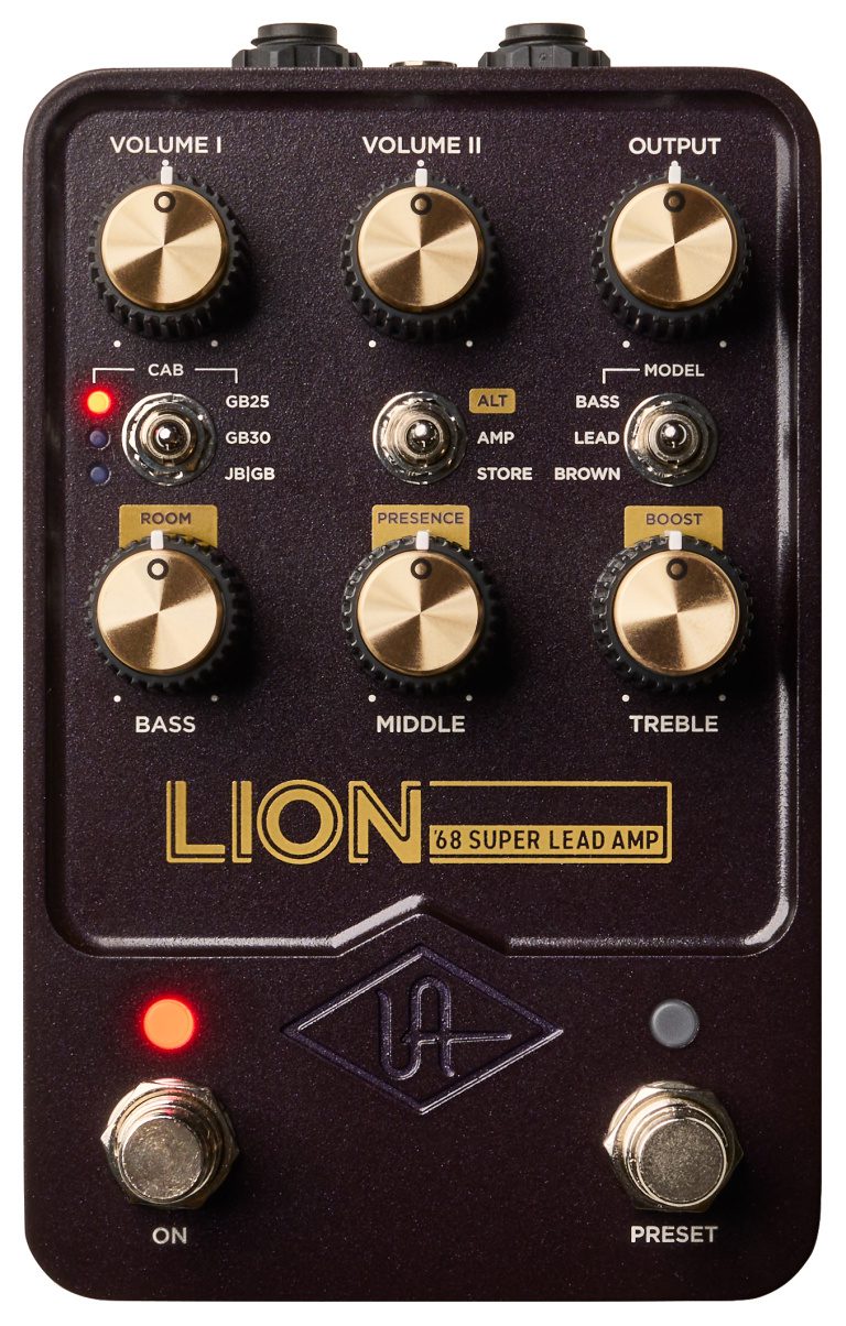 Universal Audio UAFX Lion '68 Super Lead - gearnews.de