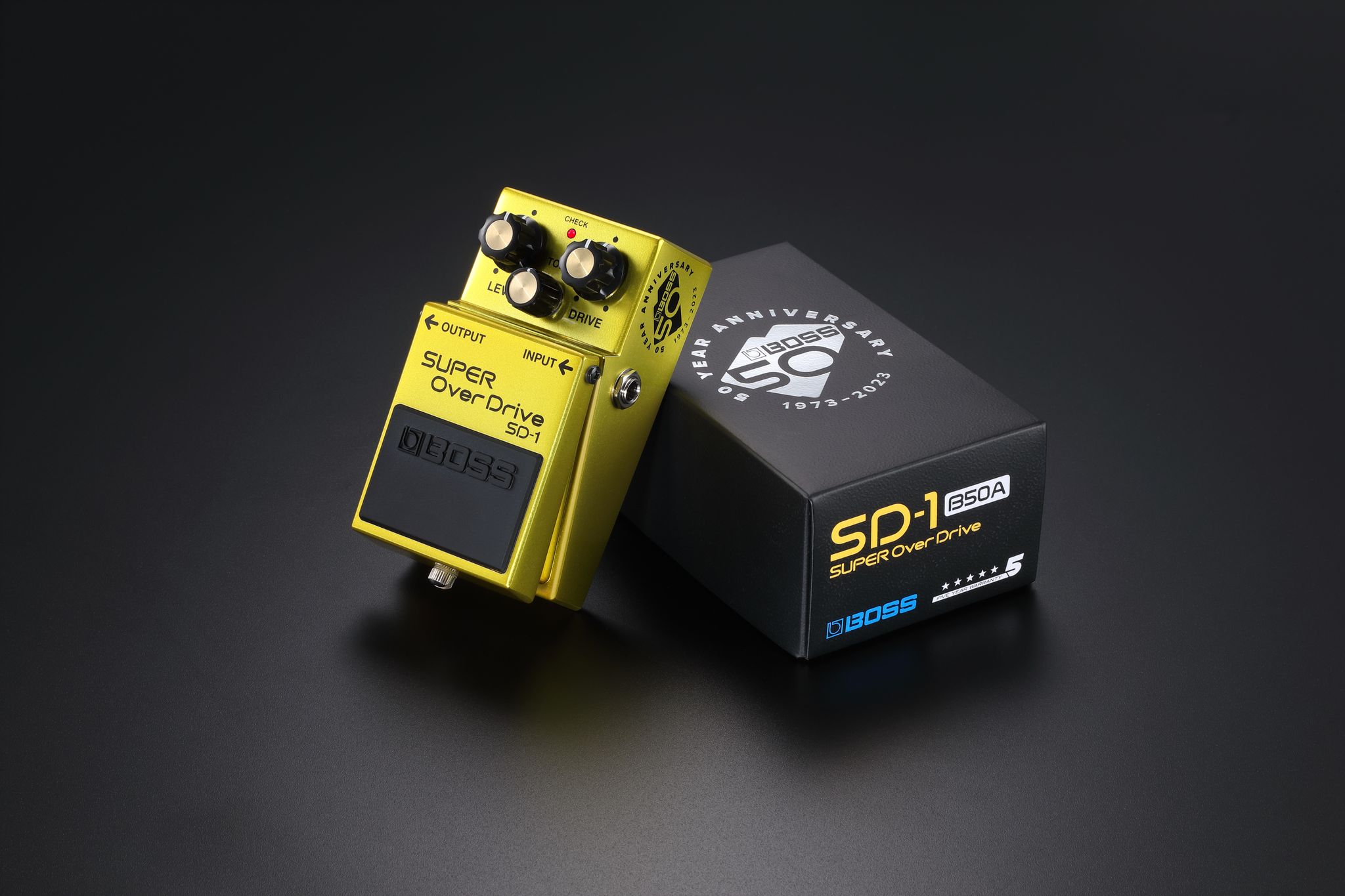 BOSS 50th Anniversary: Limitierte Editionen des SD-1, DS-1 & BD-2 ...