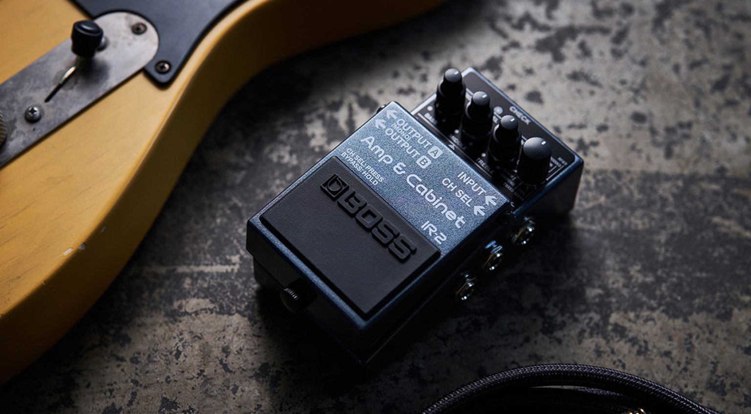 Boss IR-2 - Amp-Modelling-Pedal mit 11 Amps und Celestion IRs - gearnews.de