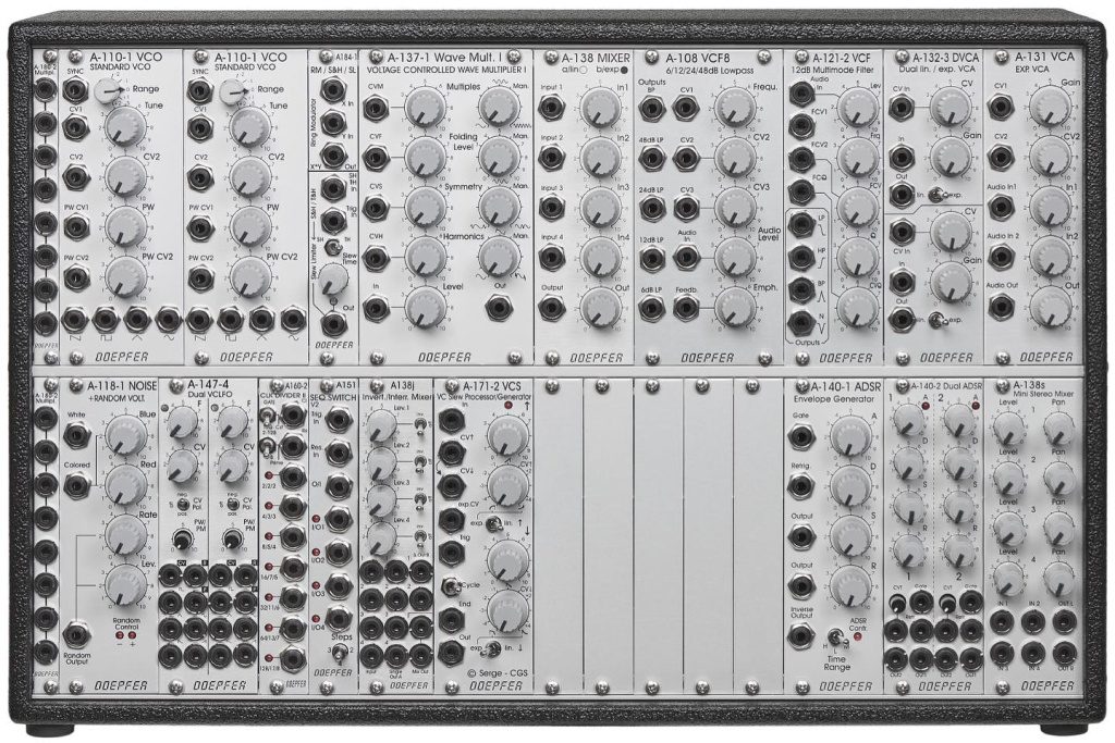 Doepfer Basic System 3 & Sprachsynthese: Synthesizer-Journal - gearnews.de