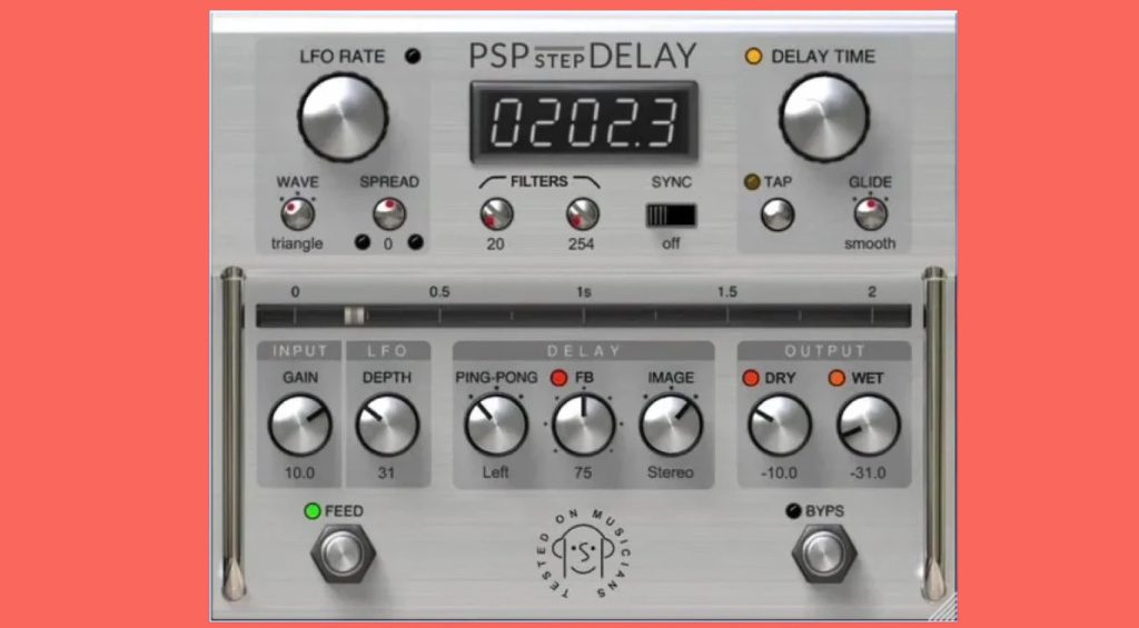 PSP StepDelay, BPB Cassette Drums, Scyclone Freeware Sonntag - gearnews.de