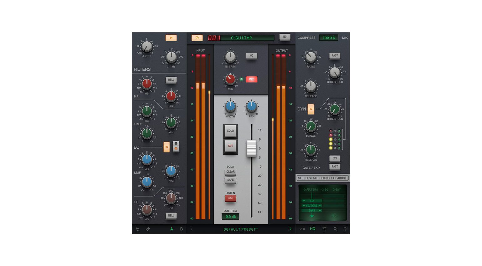 SSL 4K E Channelstrip bringt den Sound der 4000E Konsole - gearnews.de