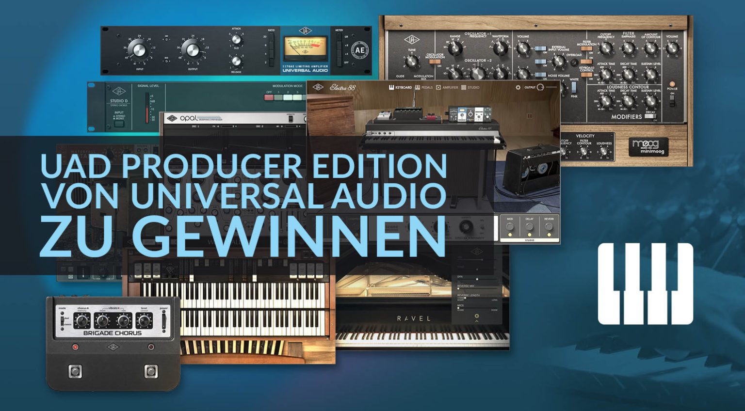 UAD PLUGIN GIVEAWAY 2025: Gratis Plugin von Universal Audio!