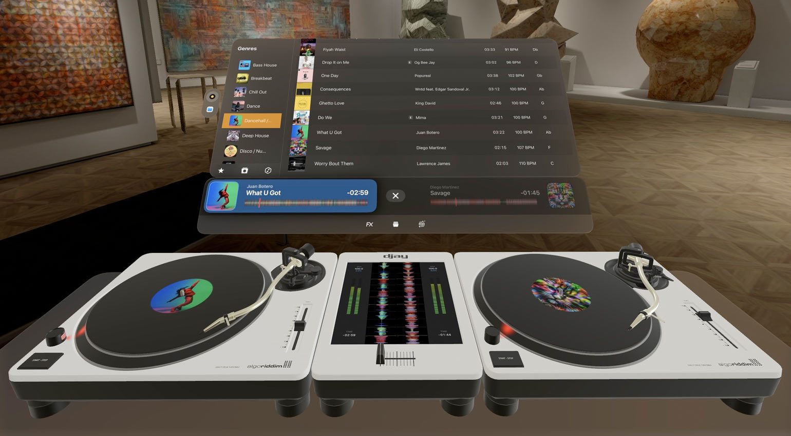 Algoriddim djay für Apple Vision Pro angekündigt - gearnews.de