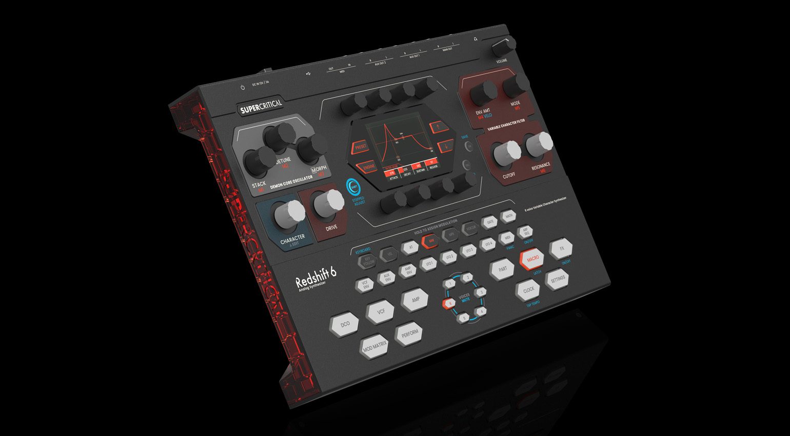 Supercritical Redshift 6: Analoger Desktop-Synthesizer - gearnews.de