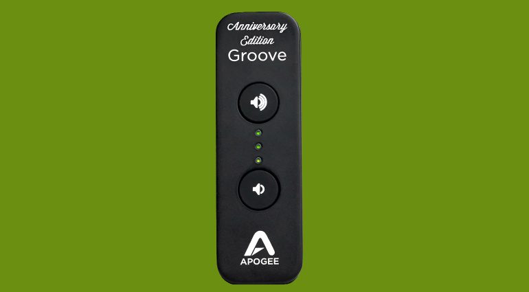 Apogee Groove Anniversary Edition: Optimiert und extrem limitiert - gearnews.de
