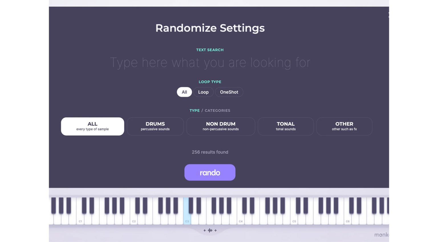Rando von MonkeyC: Der Sampler findet alle passenden Sounds - gearnews.de