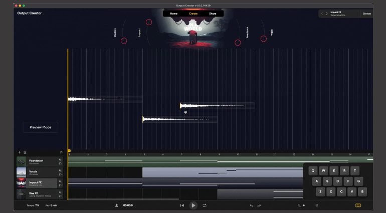 Output Creator: Kostenlose DAW zum einfachen Musikmachen - gearnews.de