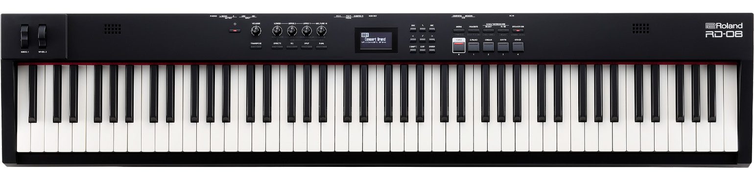 Roland RD-08: Neues Stagepiano für Einsteiger und Profis - gearnews.de