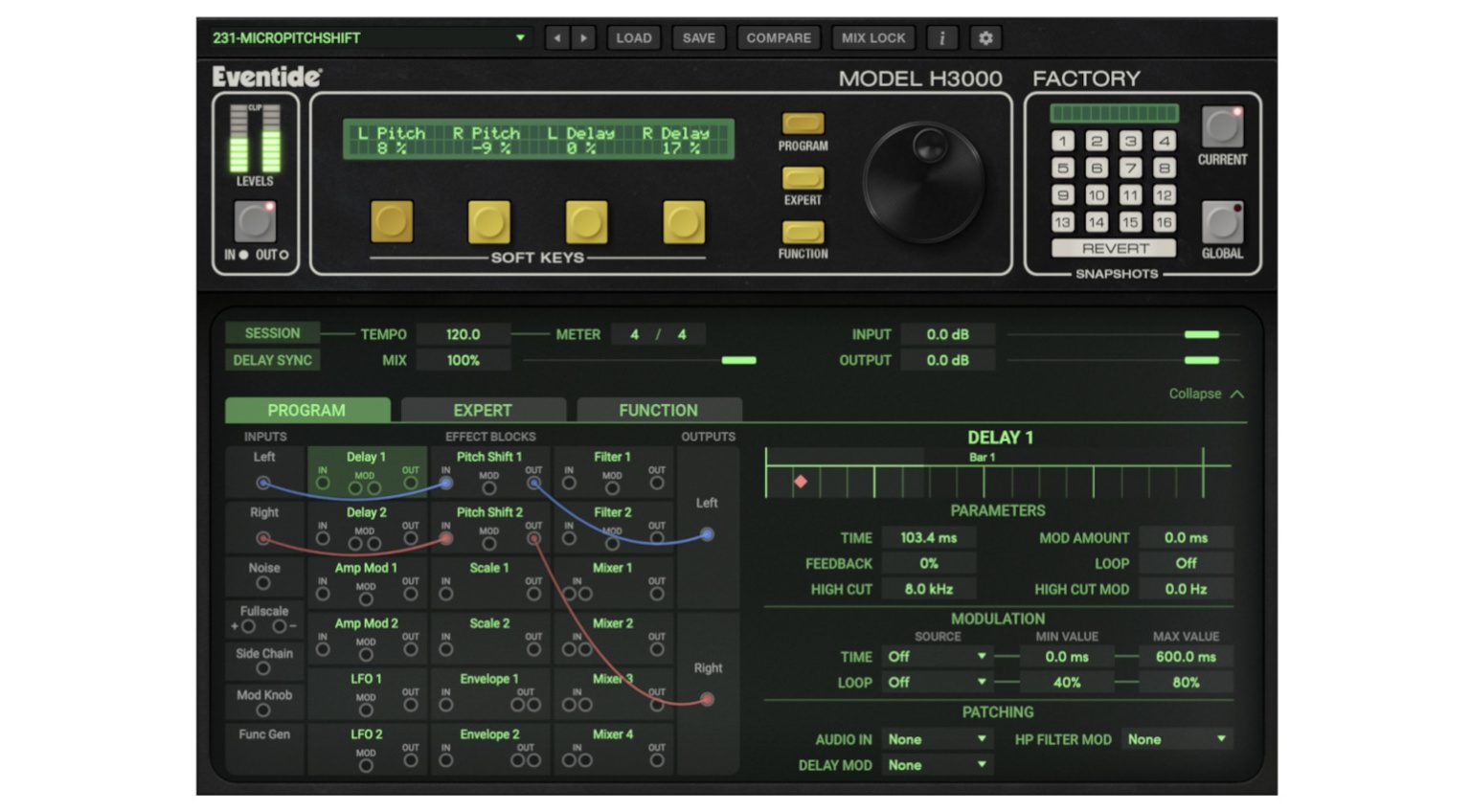 Eventide H3000 Mk II Plugins: Updates für die Ultra-Harmonizer FX ...