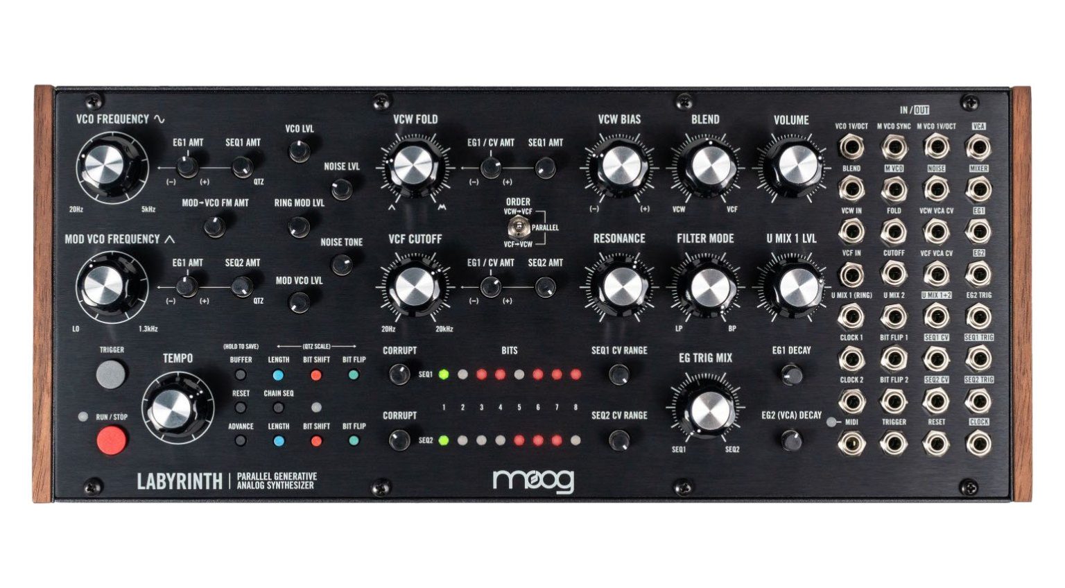 Moog Labyrinth: Semi-modularer West-Coast-Synthesizer - gearnews.de