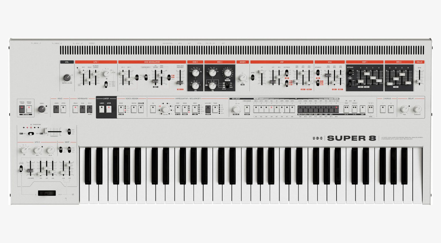 UDO Super 8 Voice Upgrade Kit: Aus 16 werden 20 Stimmen