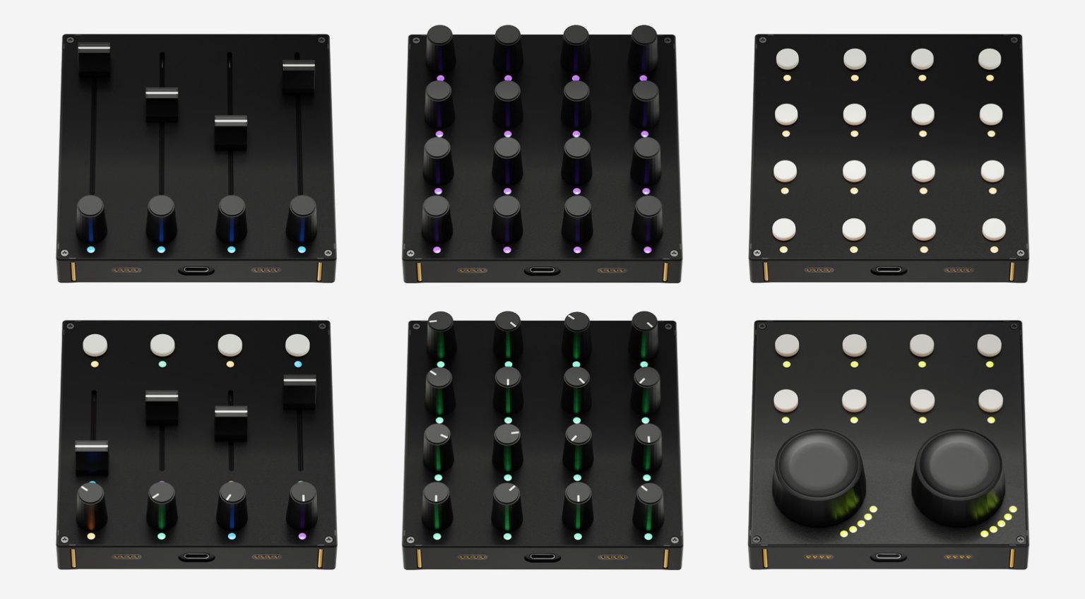 Intech Studio Grid: 7 Modulare MIDI-Controller - gearnews.de